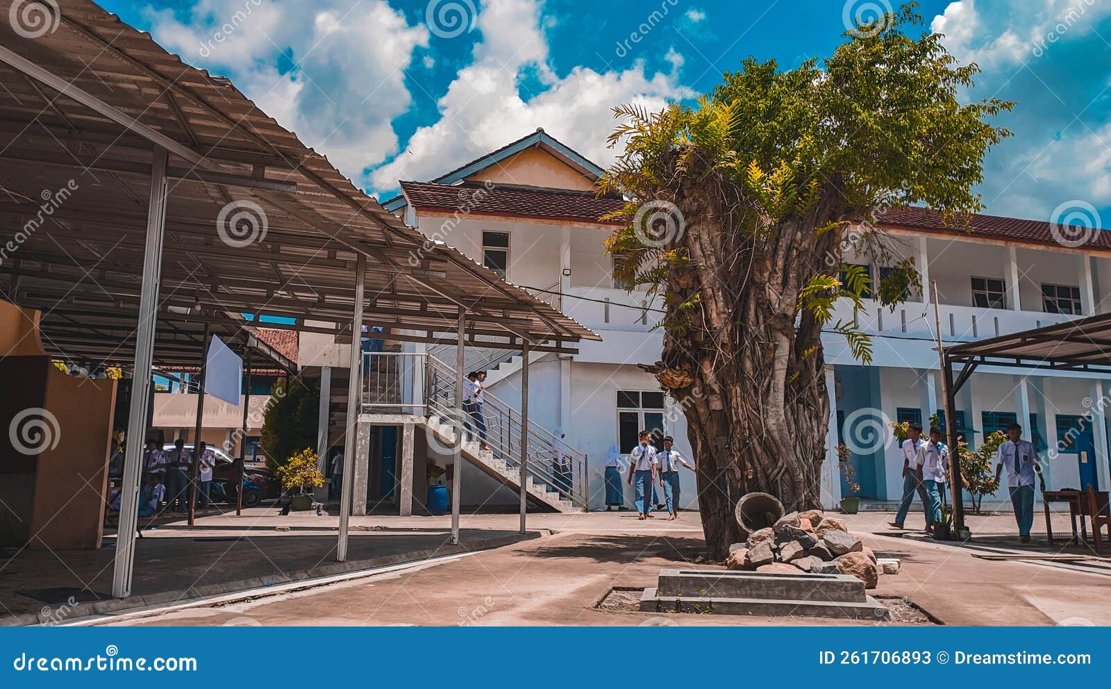 Is the School, Bina Taruna Masara Editorial Stock Photo - Image of ...
