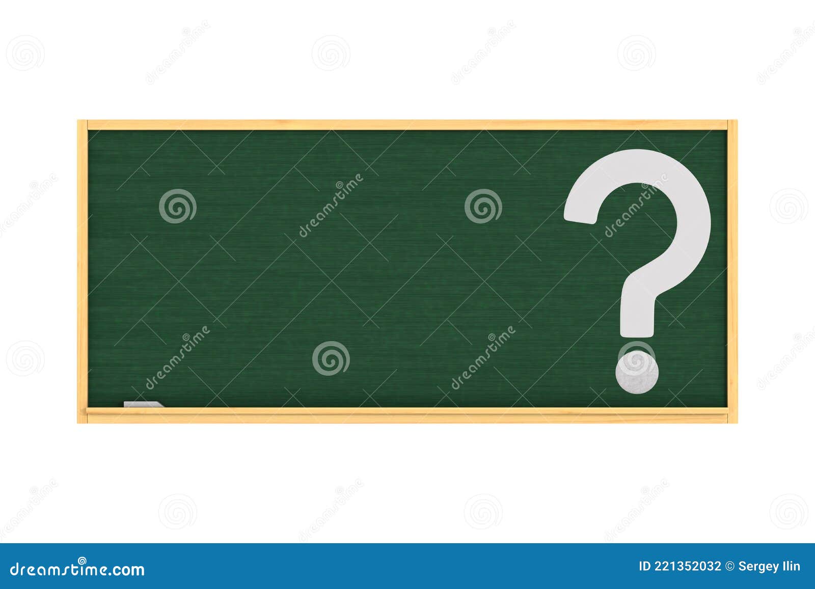 Blackboard With Question Mark Royalty-Free Stock Image | CartoonDealer ...