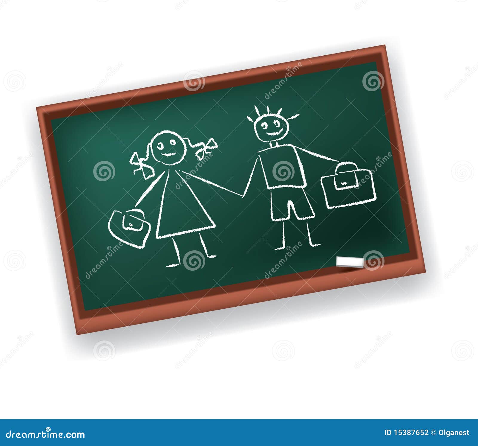 School board(1) stock vector. Illustration of pencil - 15387652