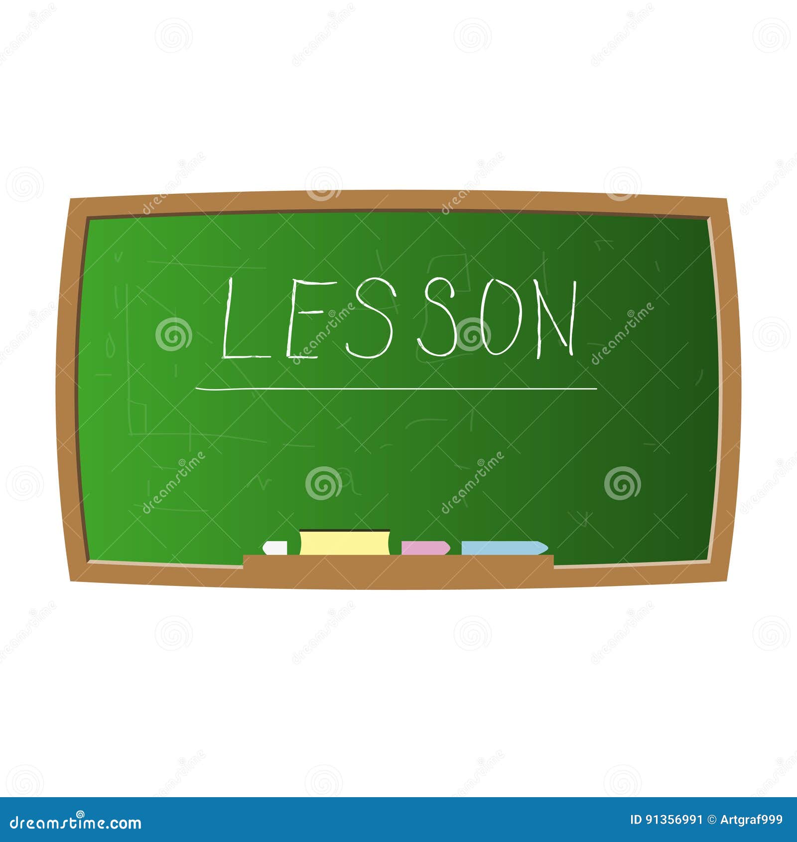School board lesson stock illustration. Illustration of white - 91356991
