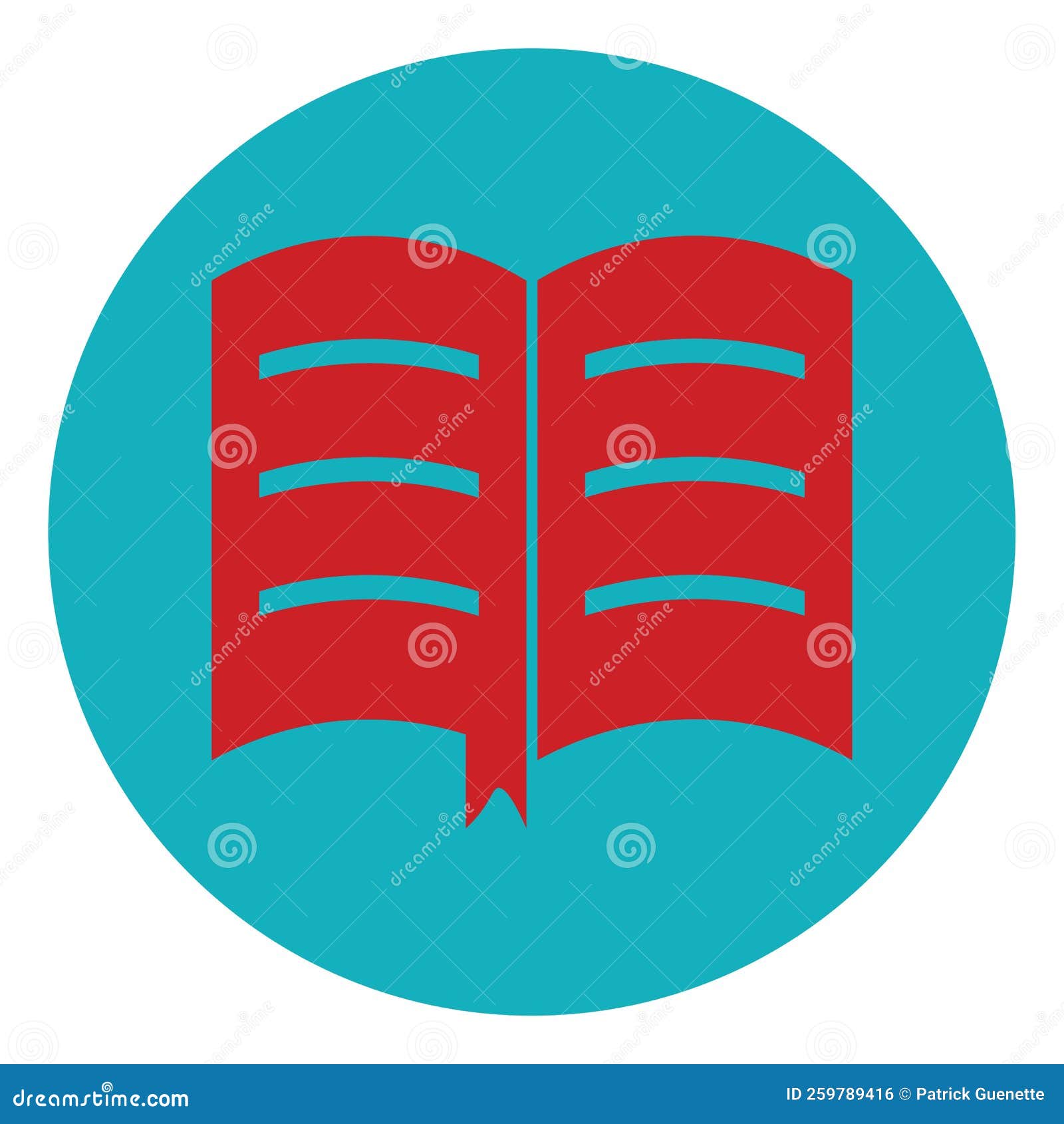 School book, icon icon stock vector. Illustration of ruler - 259789416