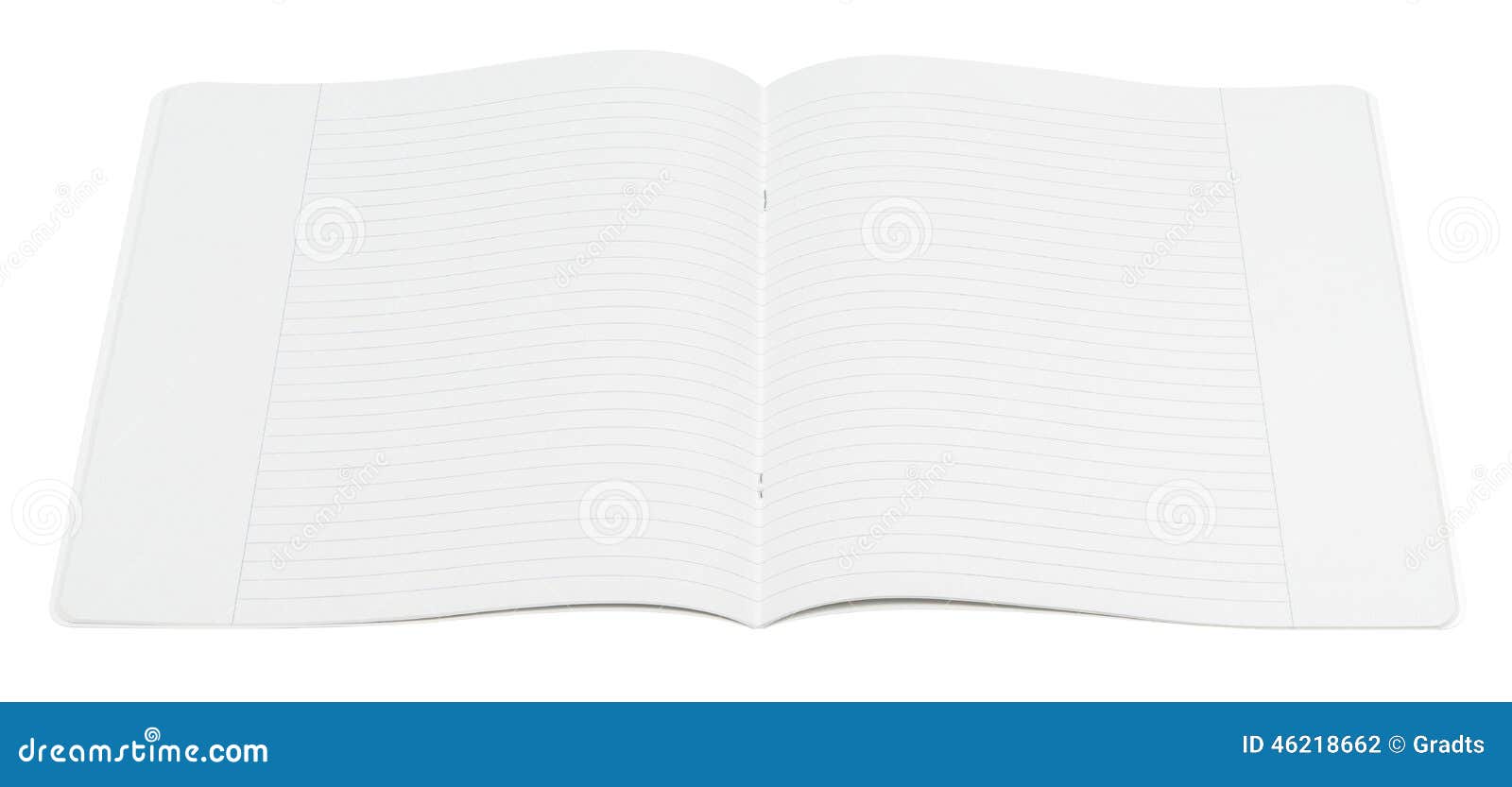 School book stock photo. Image of lined, isolated, white - 46218662