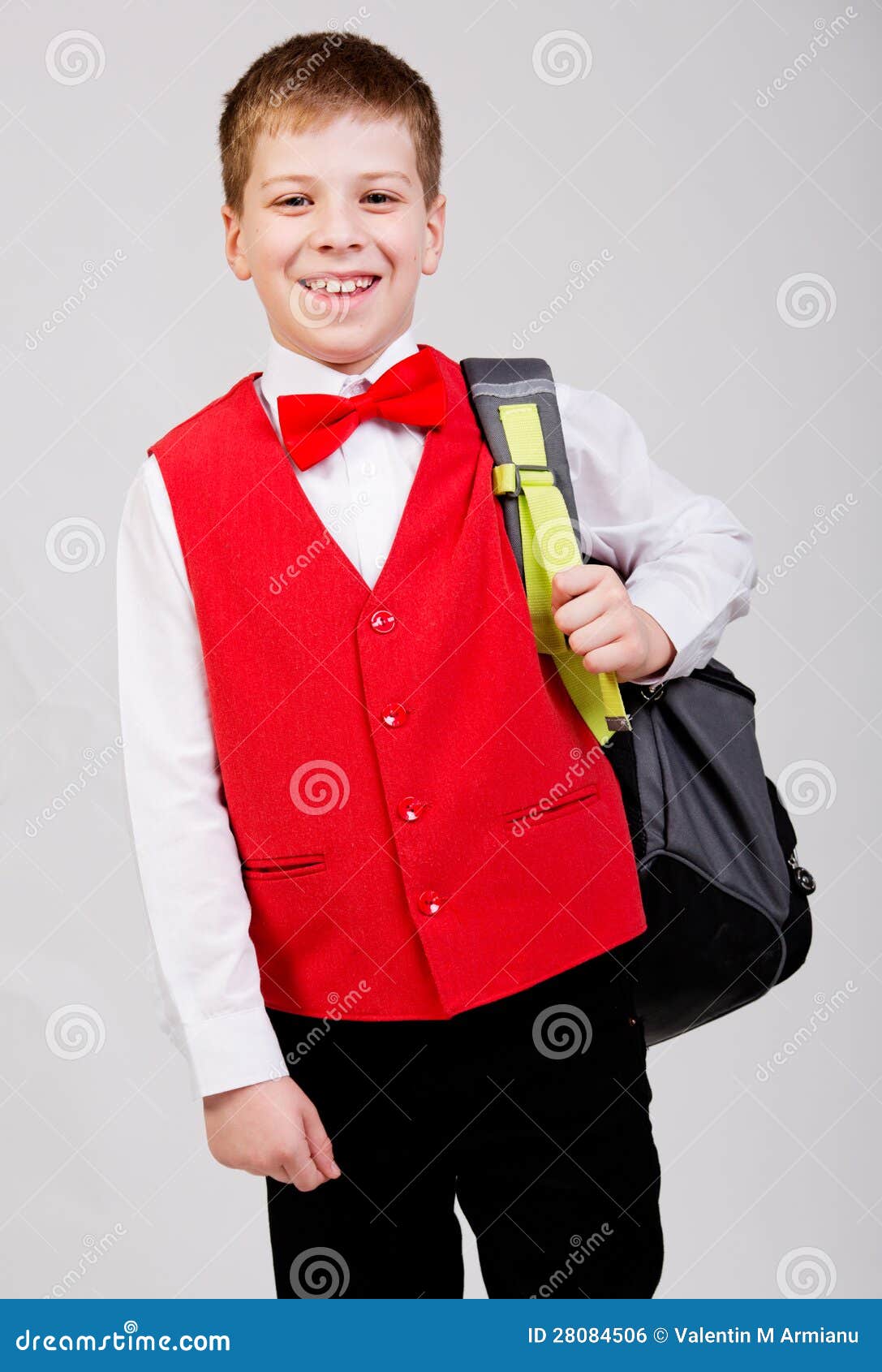 School boy stock photo. Image of student, standing, happy - 28084506