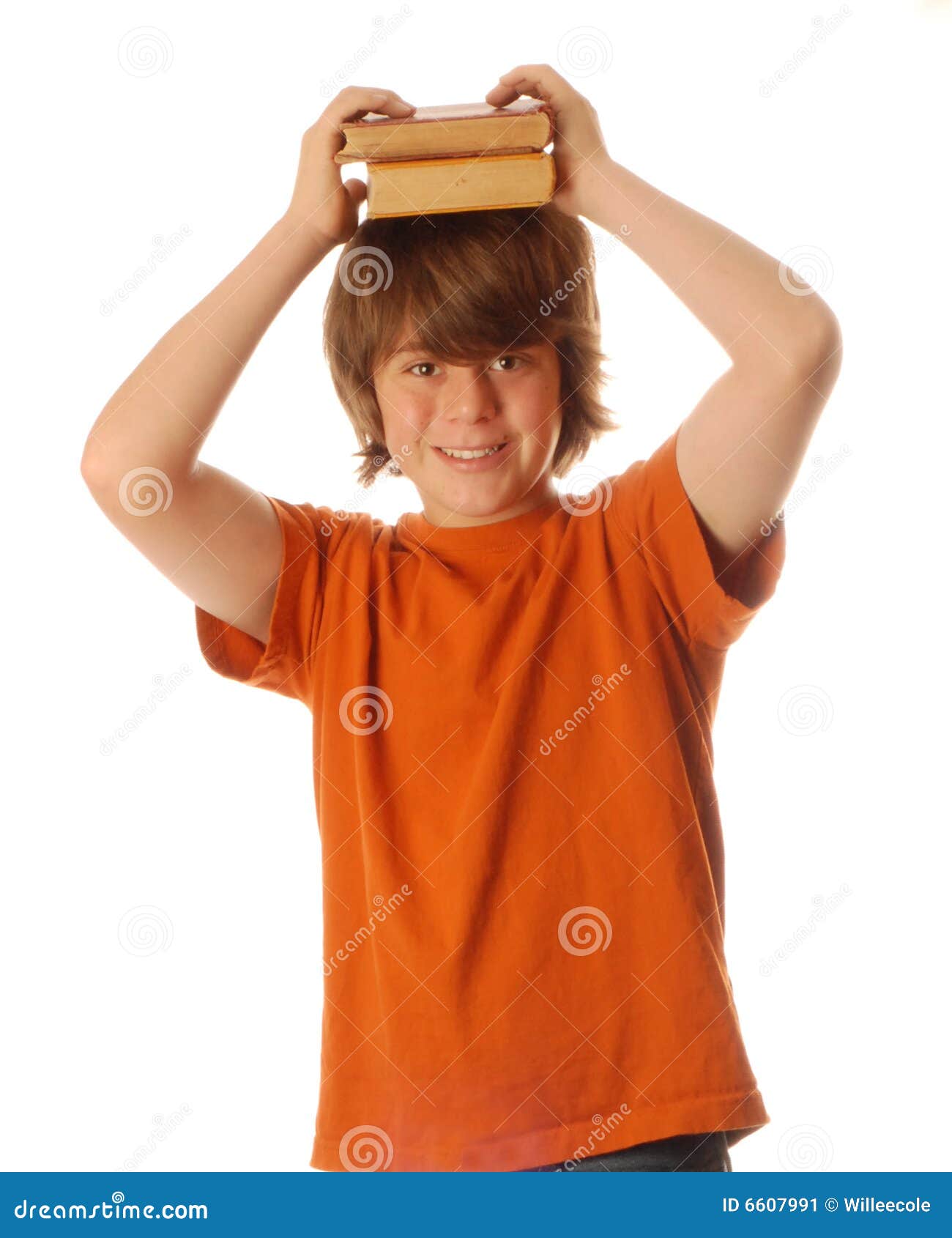 School boy with book stock image. Image of paper, face - 6607991