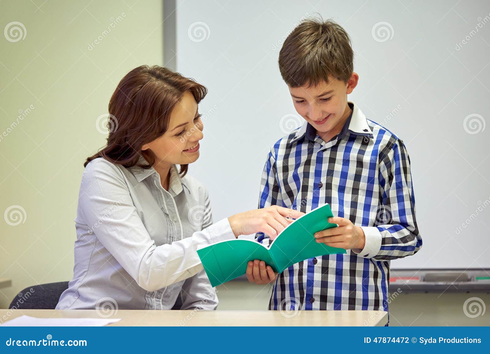 3,001 School Boy Notebook Teacher Classroom Stock Photos - Free ...