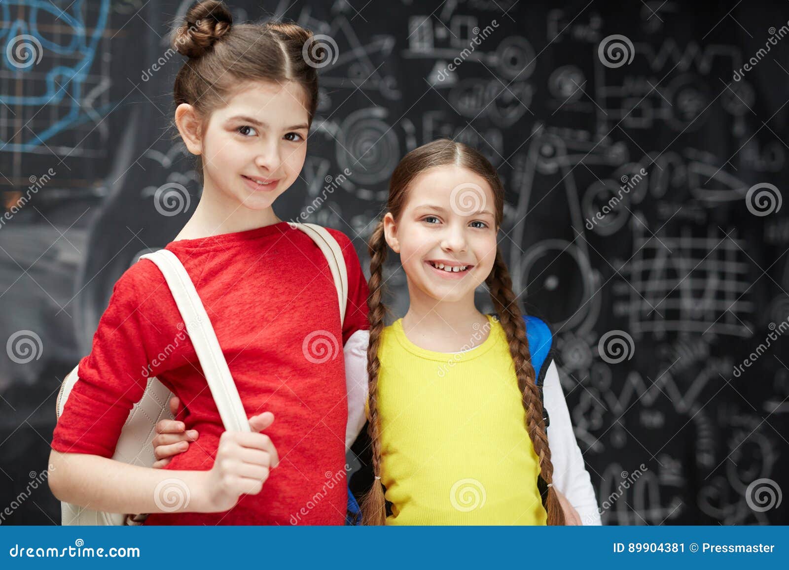 School buddies stock image. Image of friendly, preschooler - 89904381