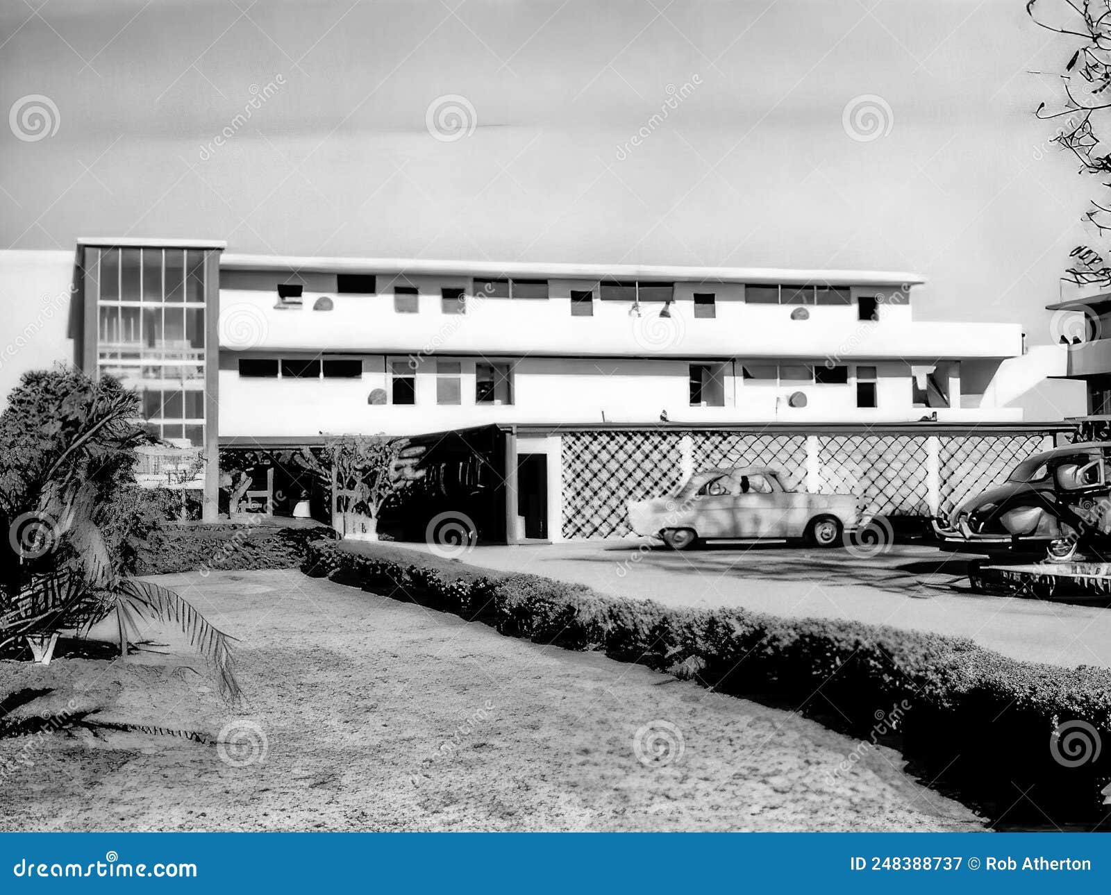 A School Building in Aburi, Ghana C.1959 Editorial Photography - Image ...