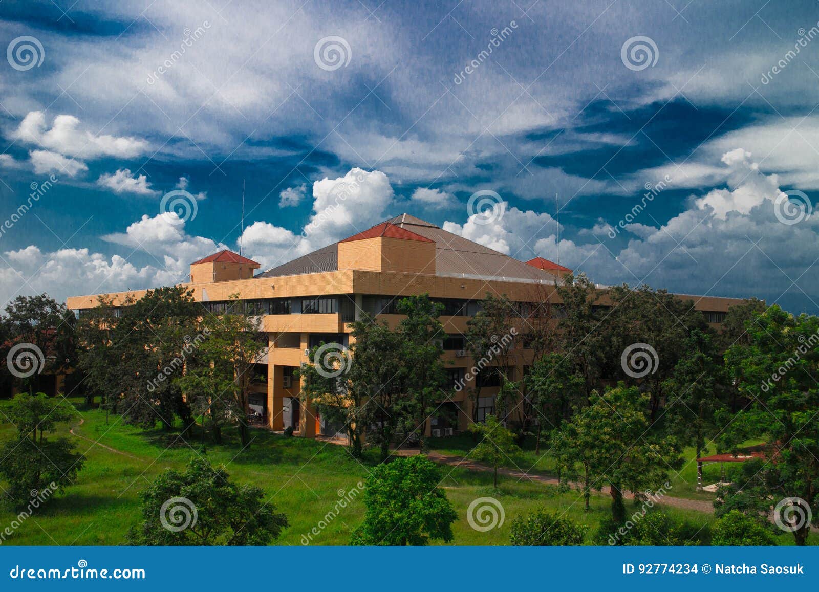 School Building stock photo. Image of faculty, technology - 92774234