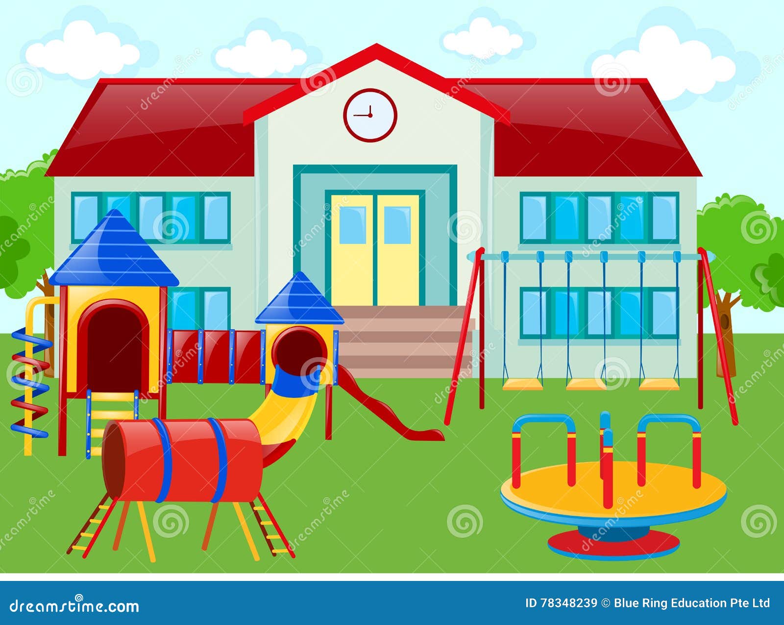 School Yard Clipart