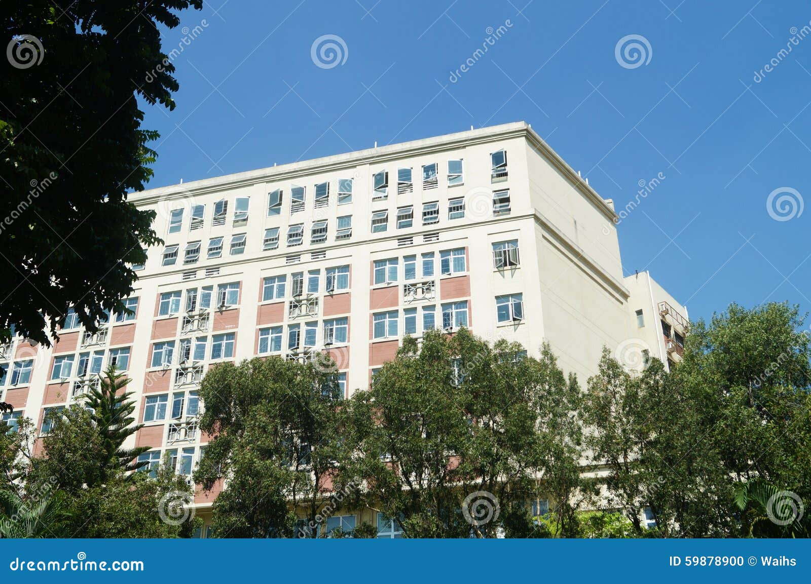 School buildings stock photo. Image of shenzhen, daytime - 59878900
