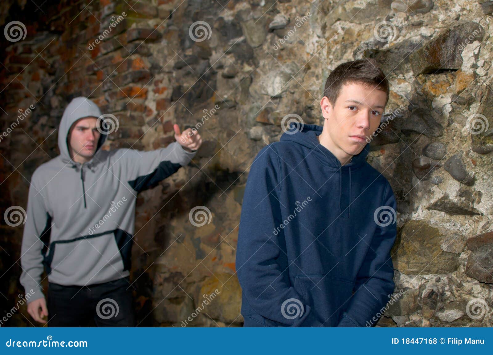 School bully stock photo. Image of dejected, hassle, cruelty - 18447168