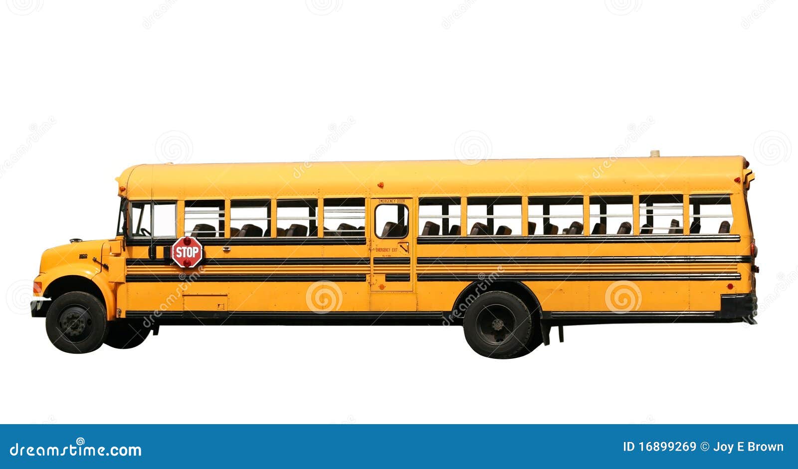 Tata School Bus Side View