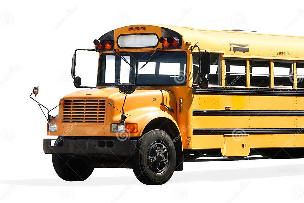 School Bus stock photo. Image of travel, elementary, isolated - 4159354