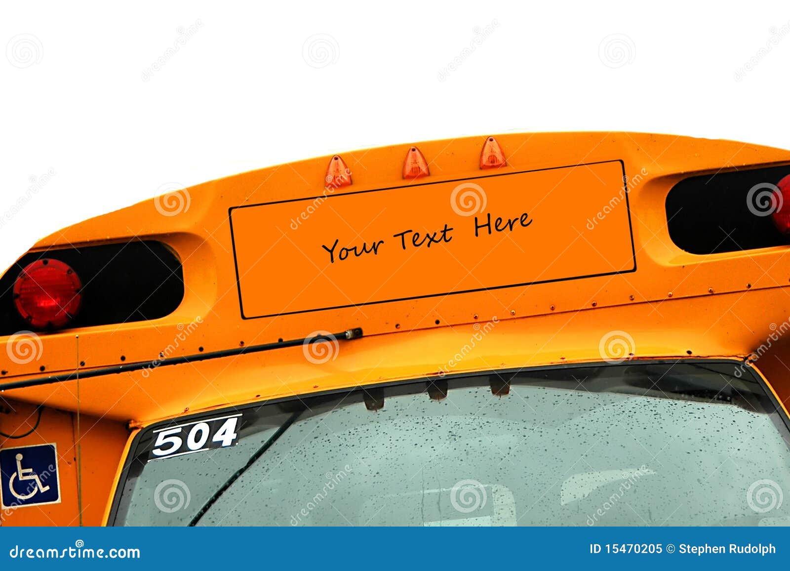 School bus banner stock image. Image of glass, travel - 15470205