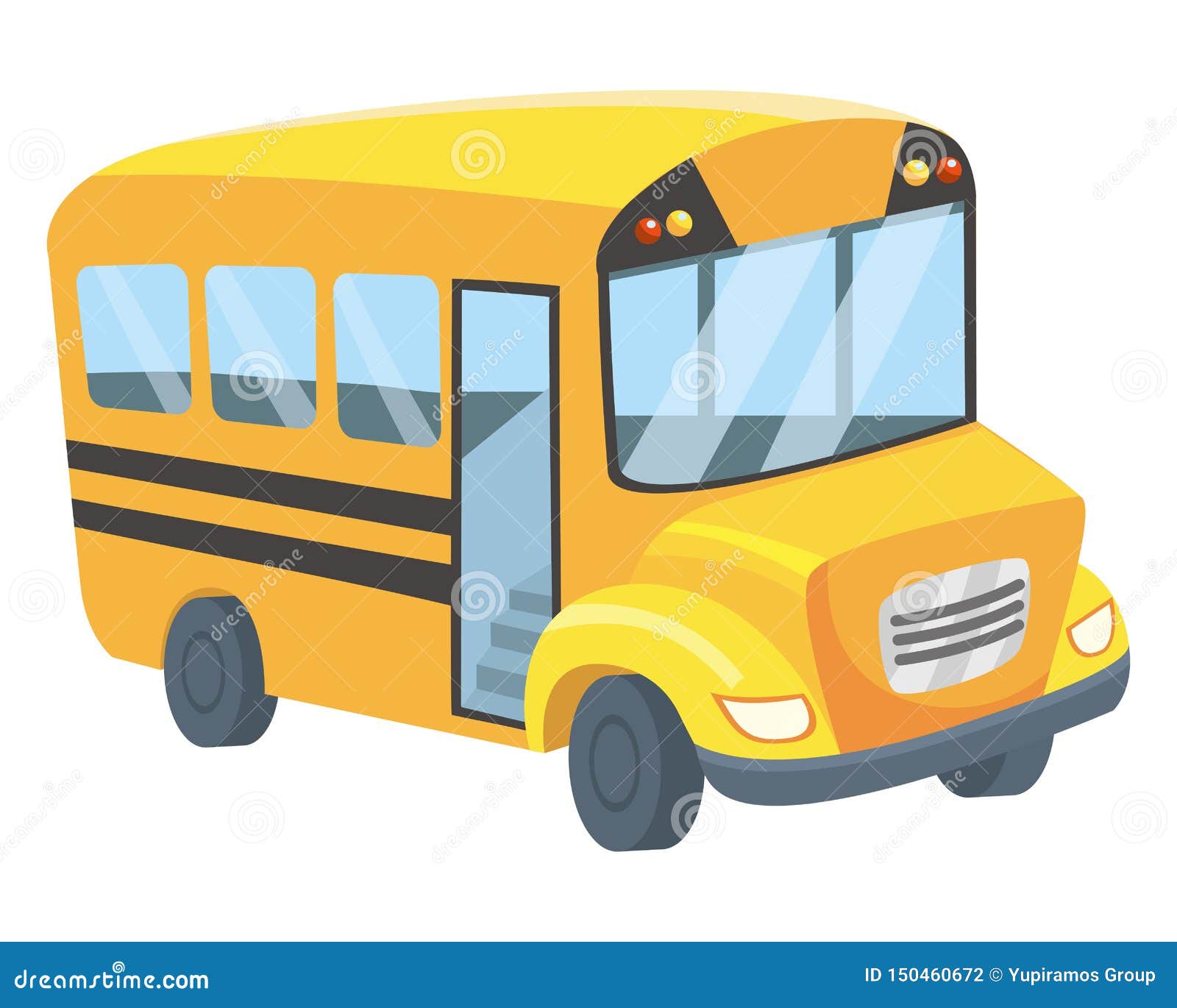 School Bus Design Vector Illustrator Stock Vector - Illustration of ...