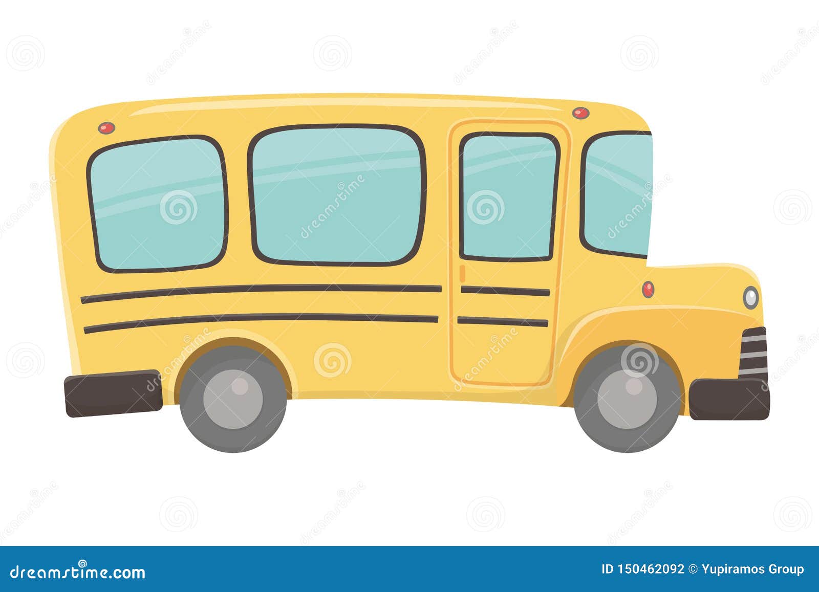 School Bus Design Vector Illustrator Stock Vector - Illustration of ...