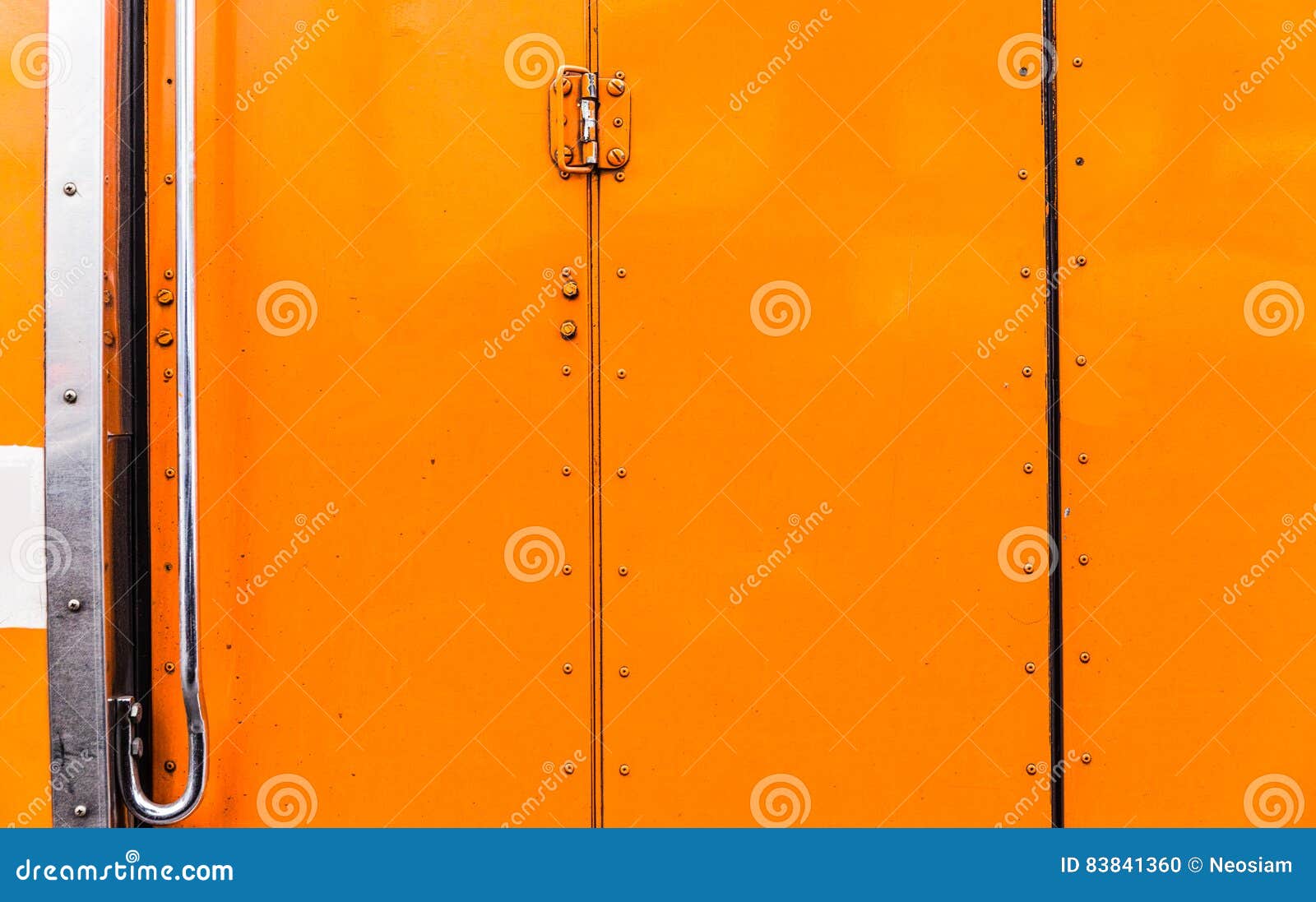 School bus door texture stock photo. Image of environment - 83841360