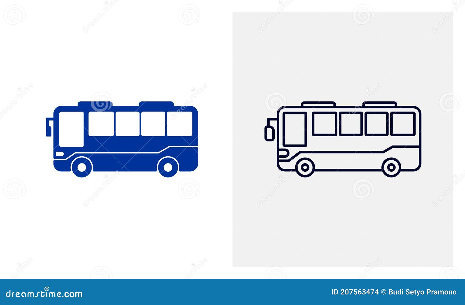 School Bus Icon Logo Vector Template, Education Icon Concepts, Creative ...
