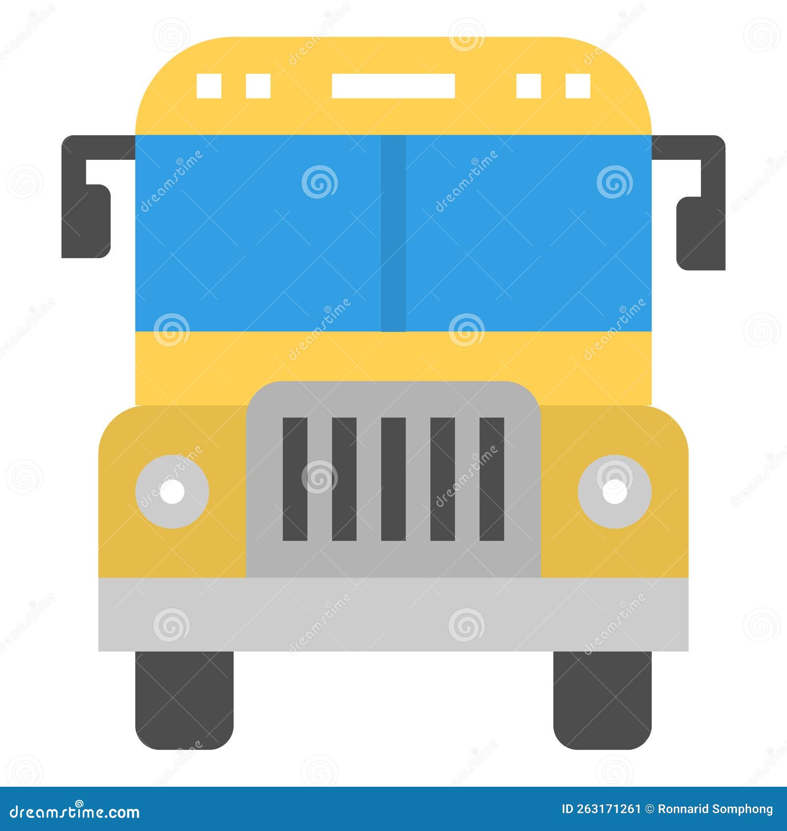 SCHOOL BUS ICON SYMBOL VECTOR Stock Vector - Illustration of logo ...