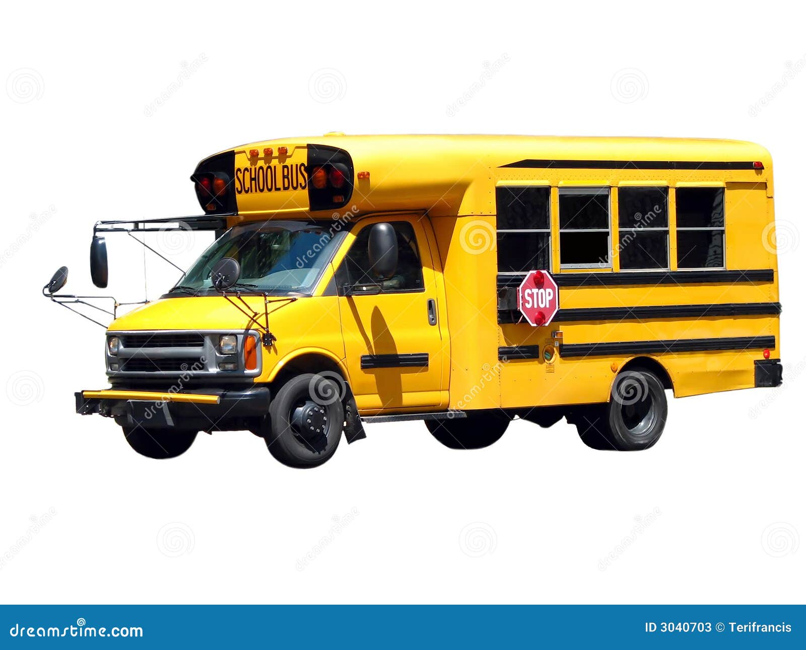 School Bus Isolated stock image. Image of stop, safety - 3040703