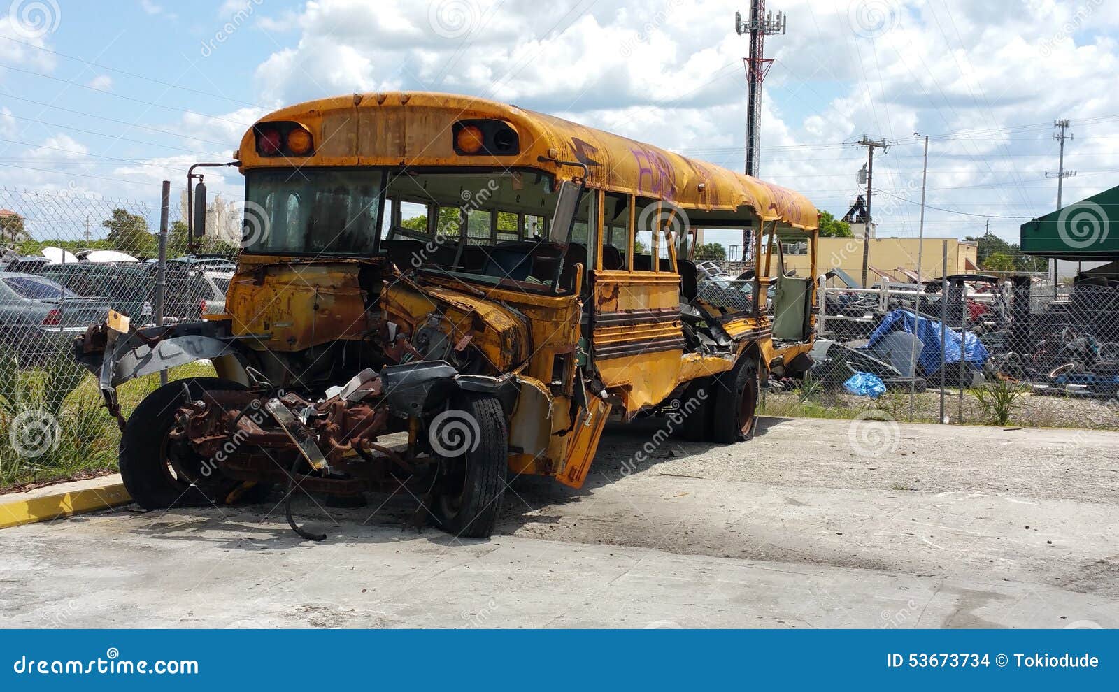 School bus stock photo. Image of nostalgic, school, reck - 53673734