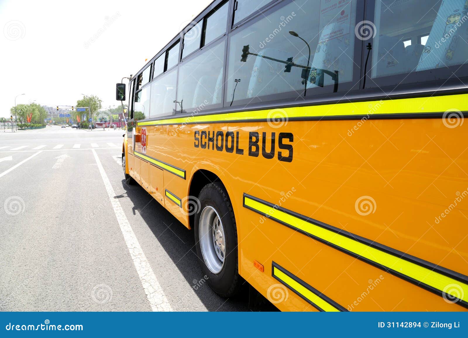 School bus stock photo. Image of stopsign, educational - 31142894