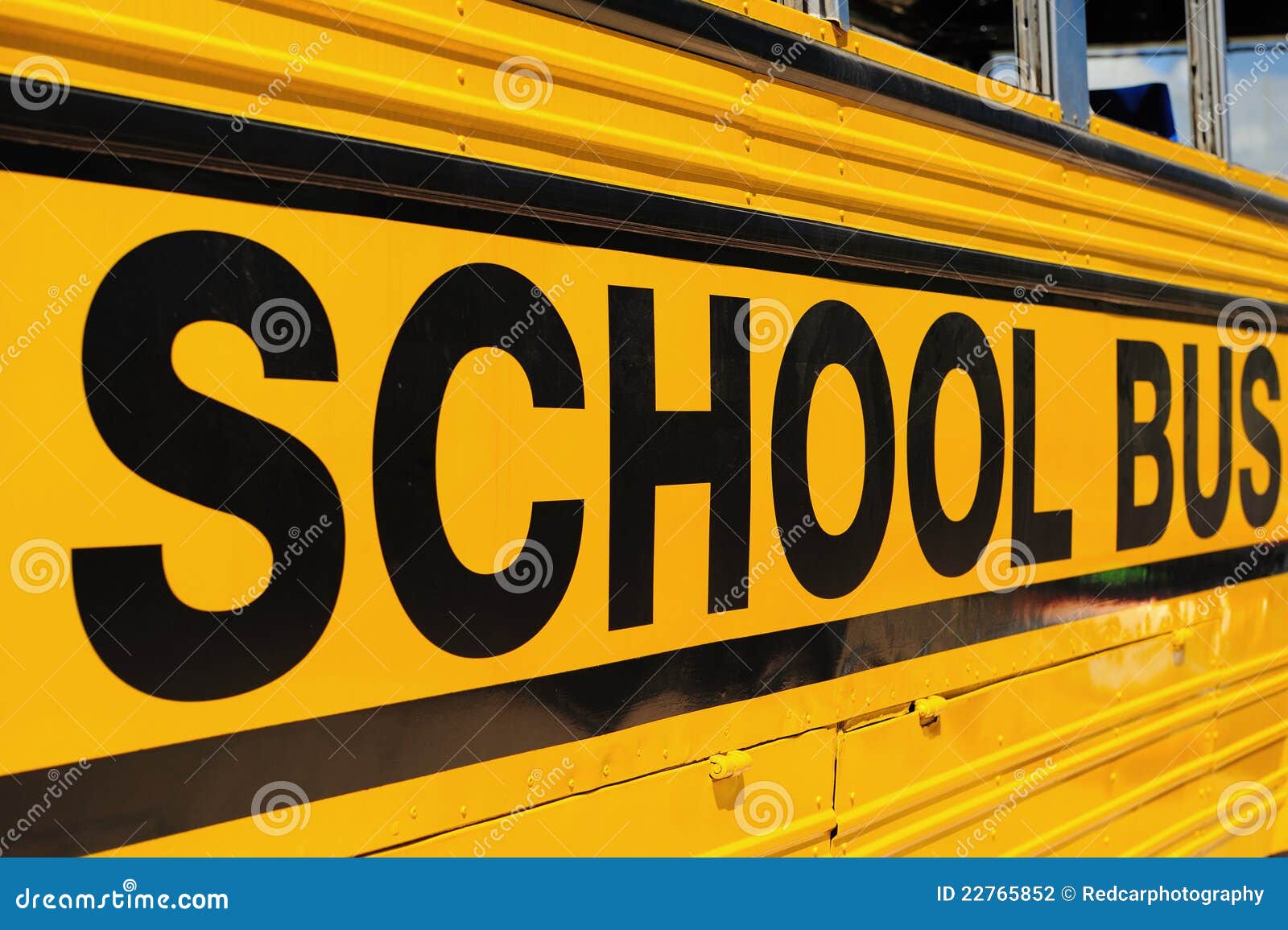 School bus sign detail stock photo. Image of side, transportation ...