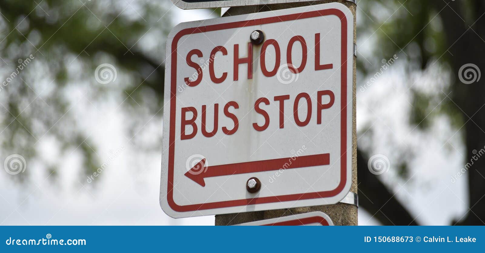 School Bus Stop stock image. Image of high, institution - 150688673