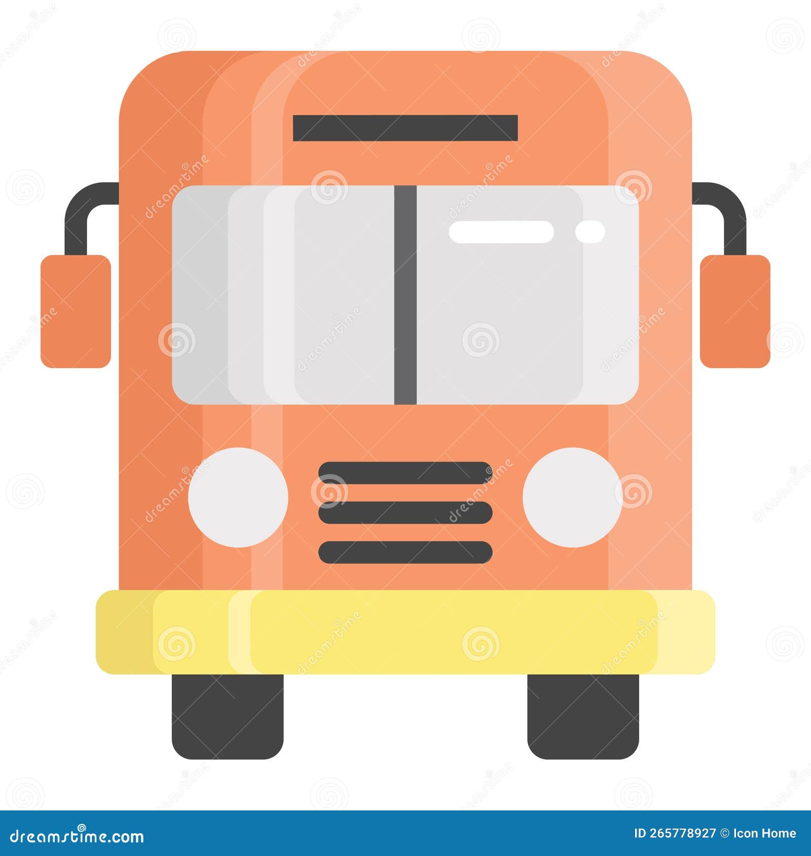 School Bus Vector Flat Icon, School and Education Icon Stock Vector ...