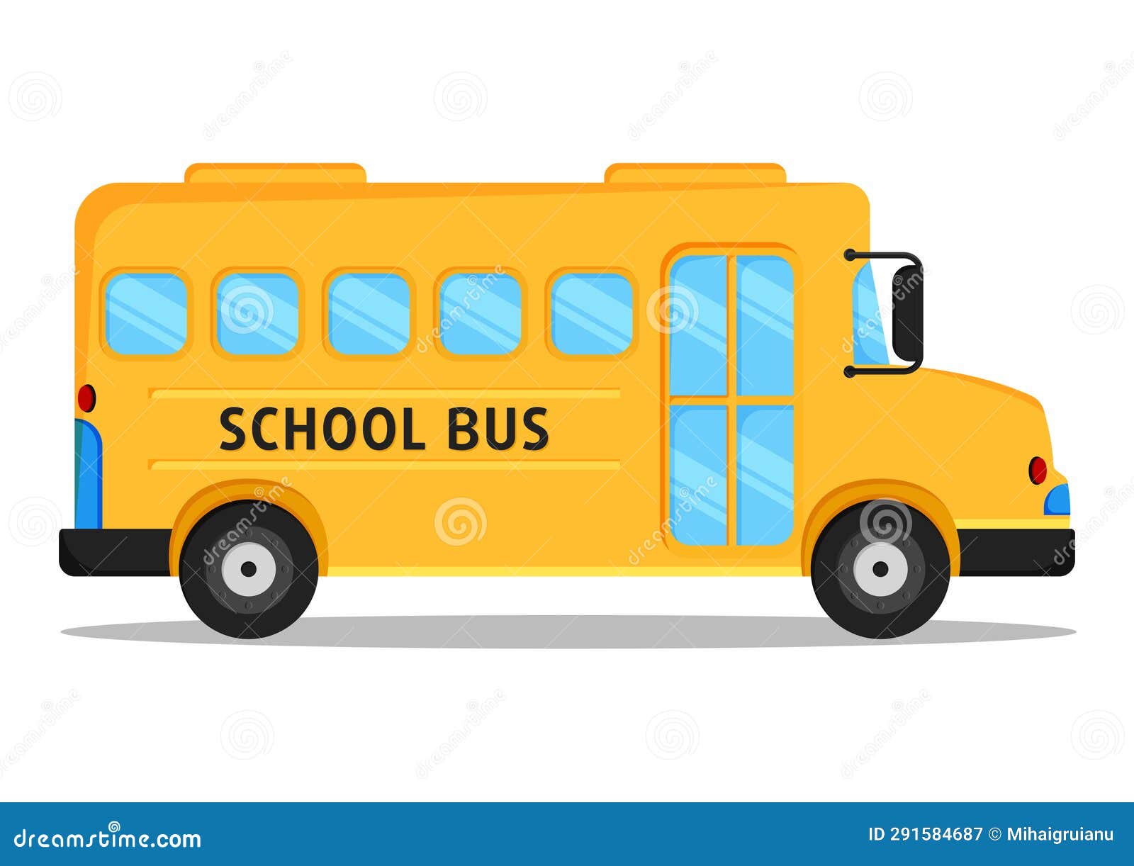 Yellow School Bus Animated Clipart Best