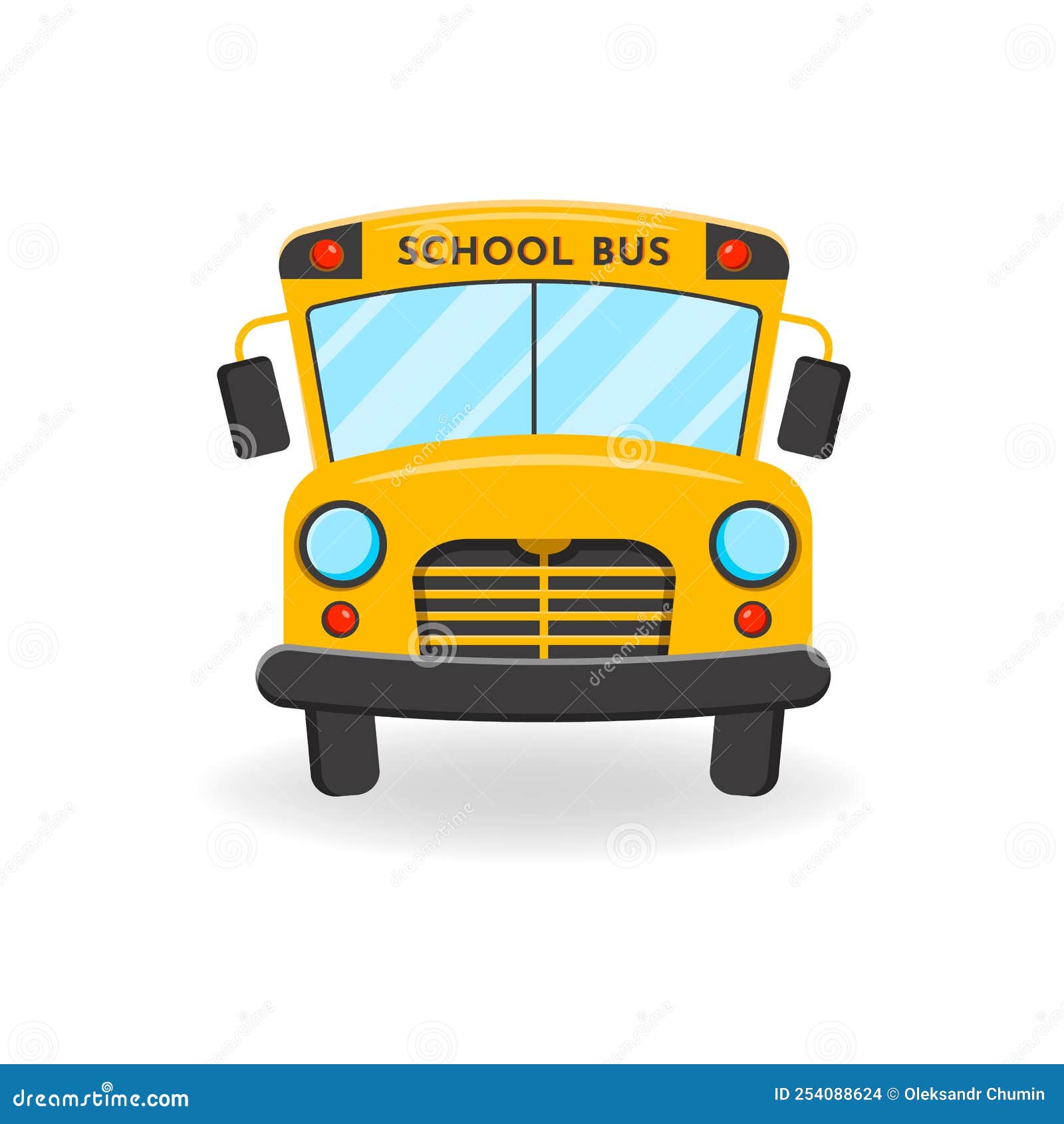 School Bus. Vector Illustration of School Theme Stock Vector ...