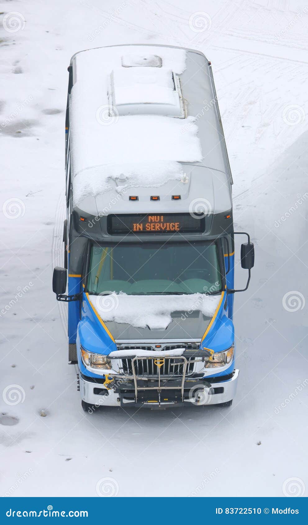 School Bus in Winter editorial image. Image of angle - 83722510