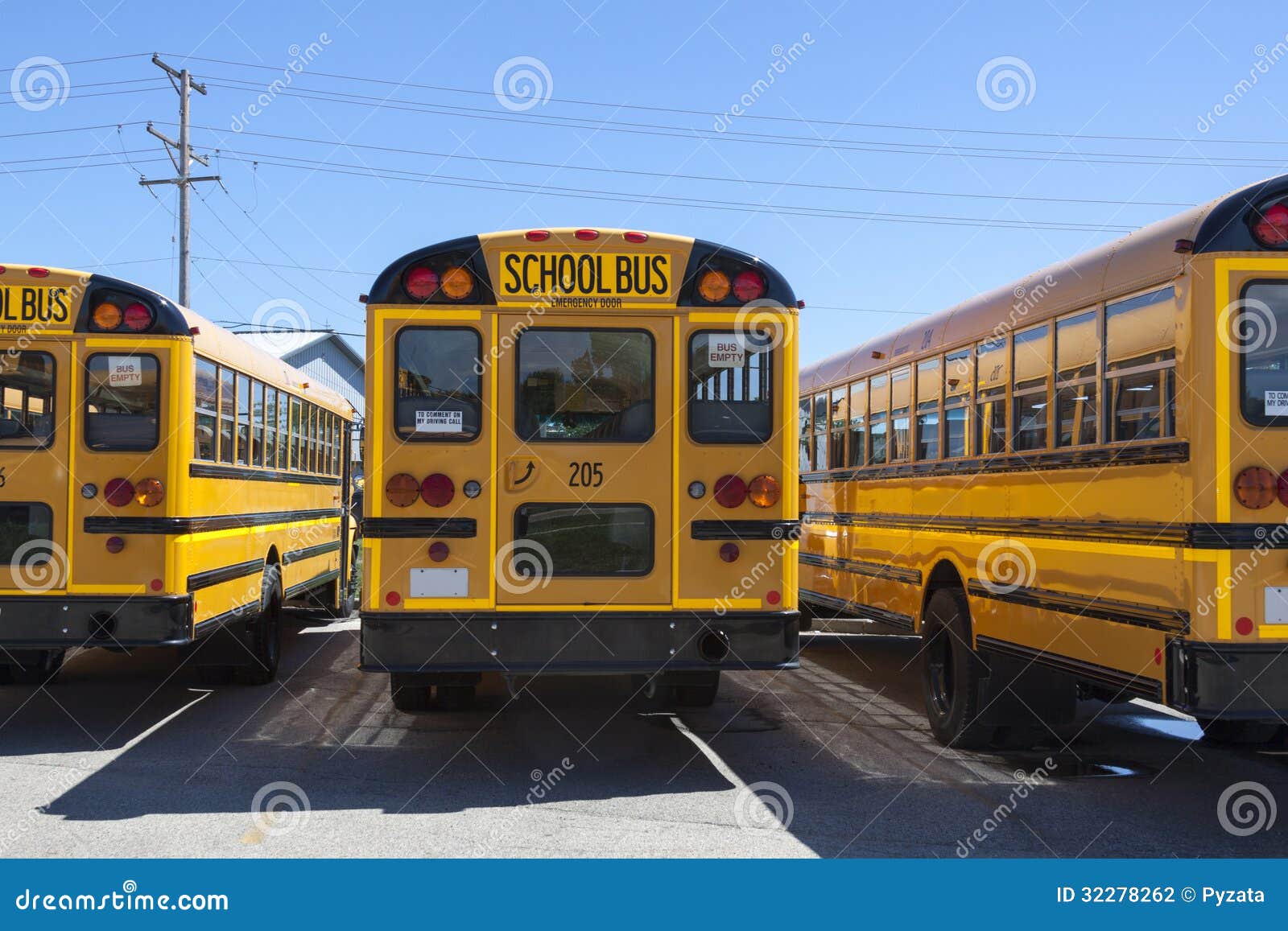 School buses stock photo. Image of grade, transport, drive - 32278262