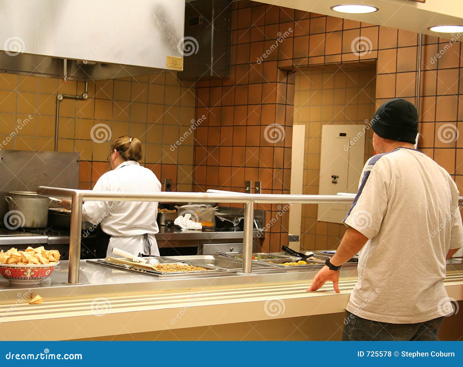 School Cafeteria stock photo. Image of chef, food, meal - 725578