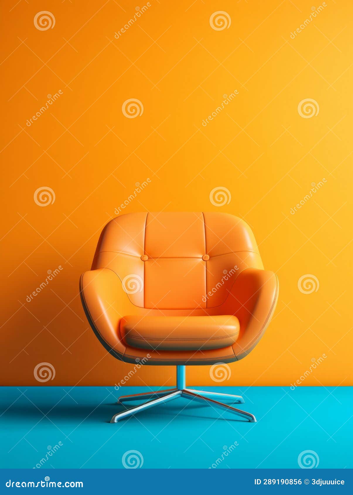 School Chair Education Tool Vertical Illustration. Stock Illustration ...
