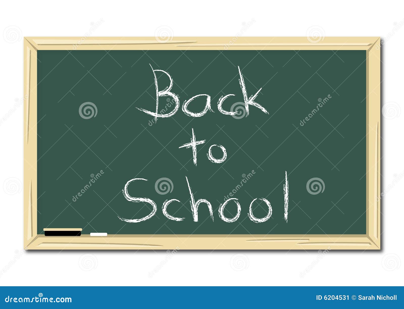 School Chalkboard stock illustration. Illustration of resource - 6204531