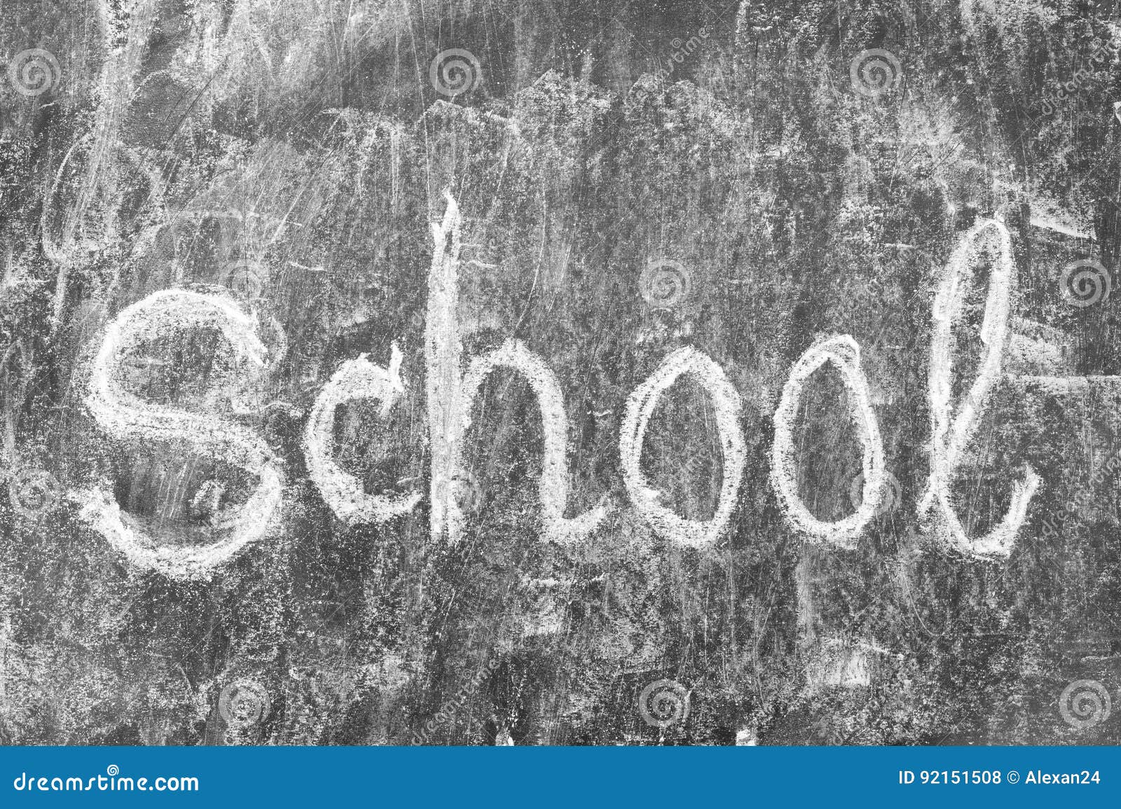School Chalkboard Background Stock Photo - Image of elementary, hand ...