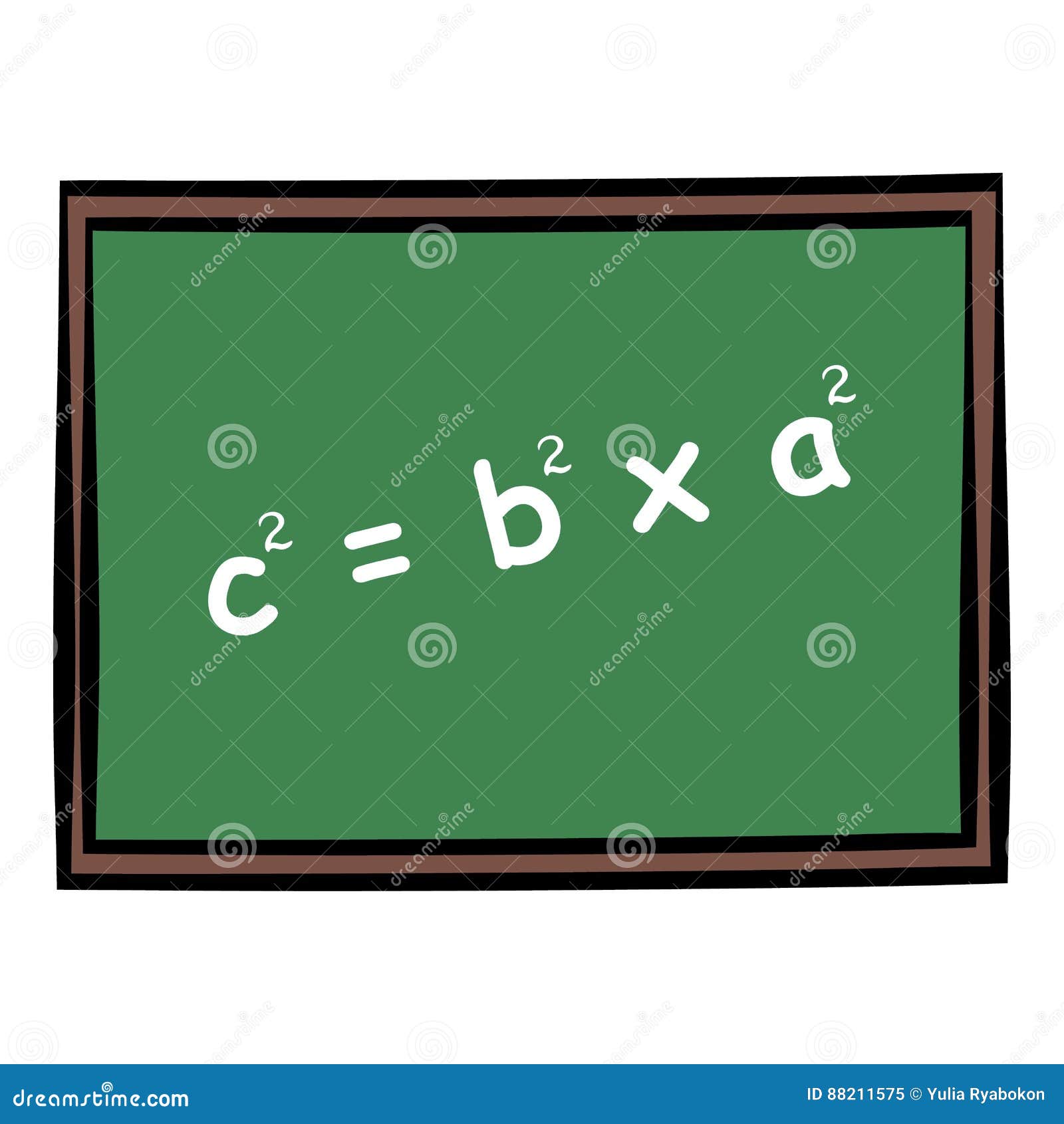 School Chalkboard Icon Cartoon Stock Vector - Illustration of design ...