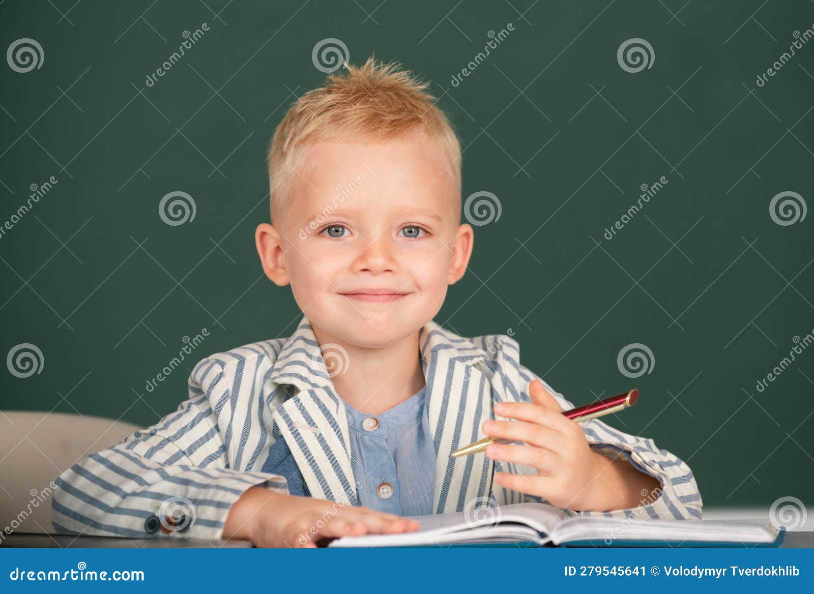 School Child Student Learning in Class, Study English Language at ...