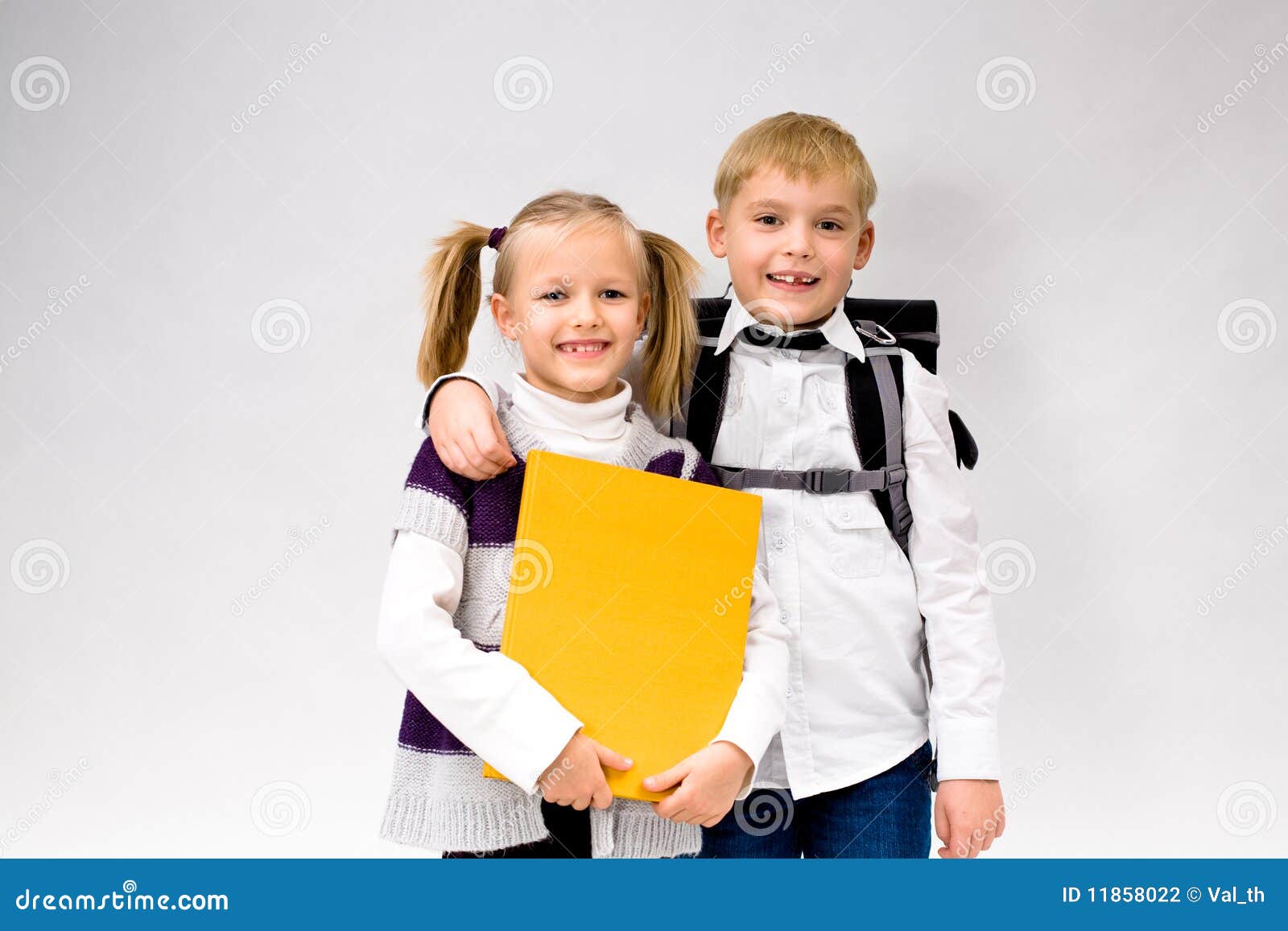 School children stock photo. Image of girl, school, smile - 11858022
