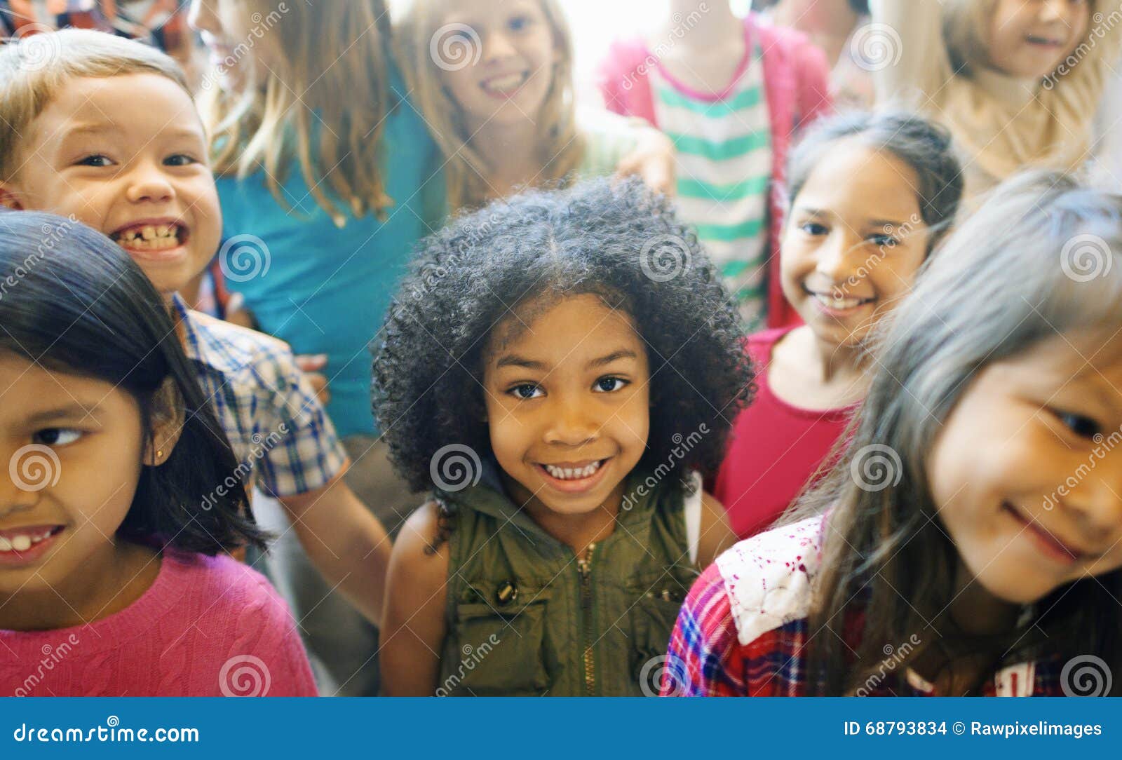 School Children Cheerful Variation Concept Stock Photo - Image of ...