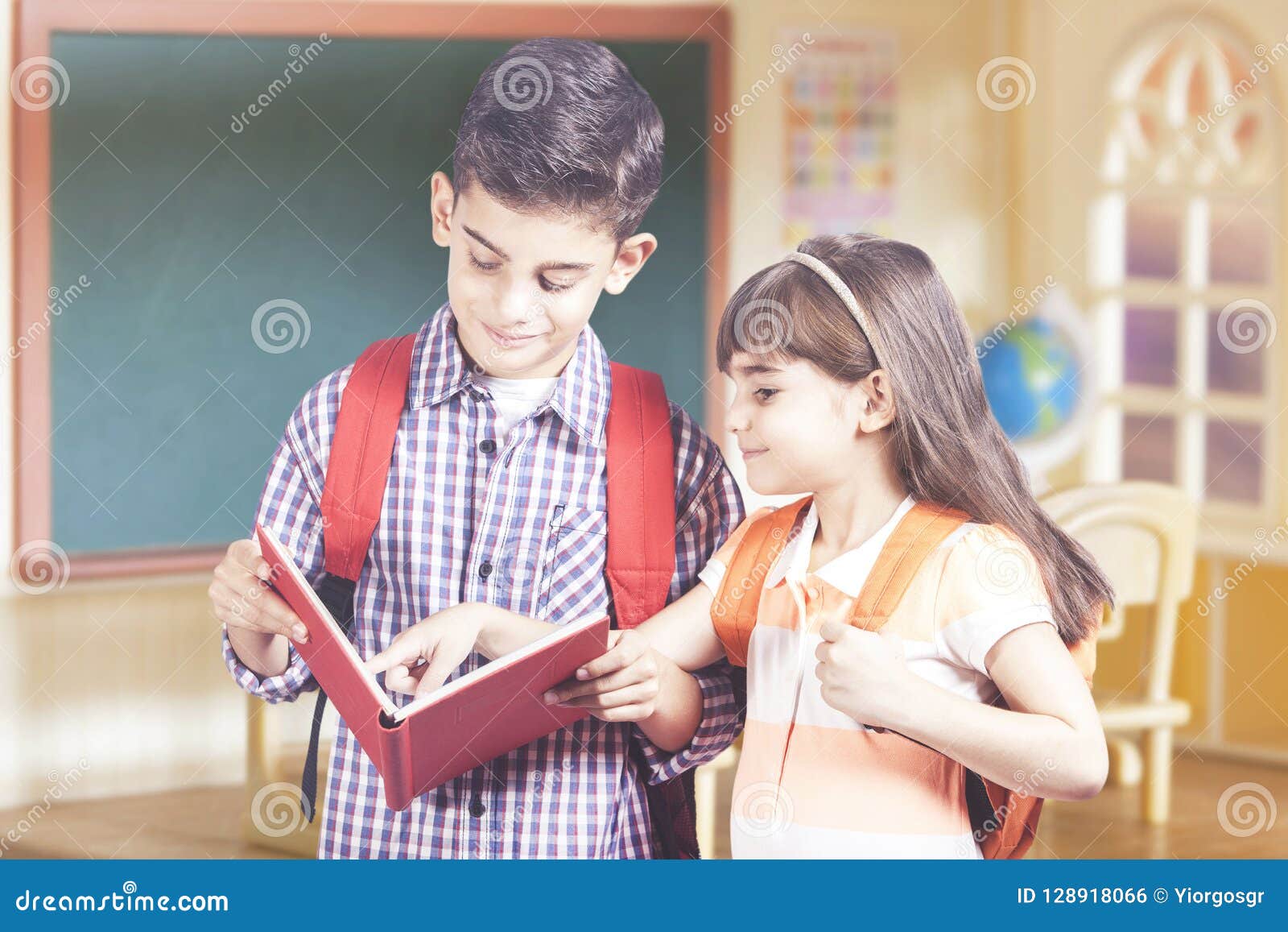 School Children in the Classroom Stock Photo - Image of education ...