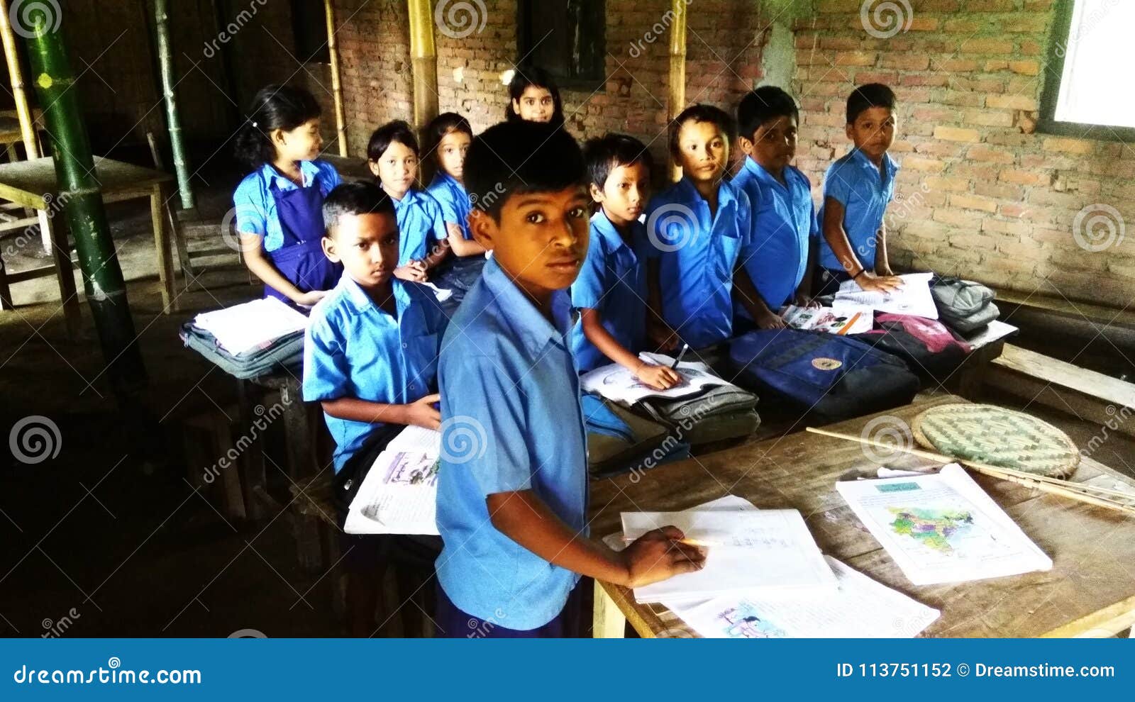 School children of India editorial photography. Image of children ...