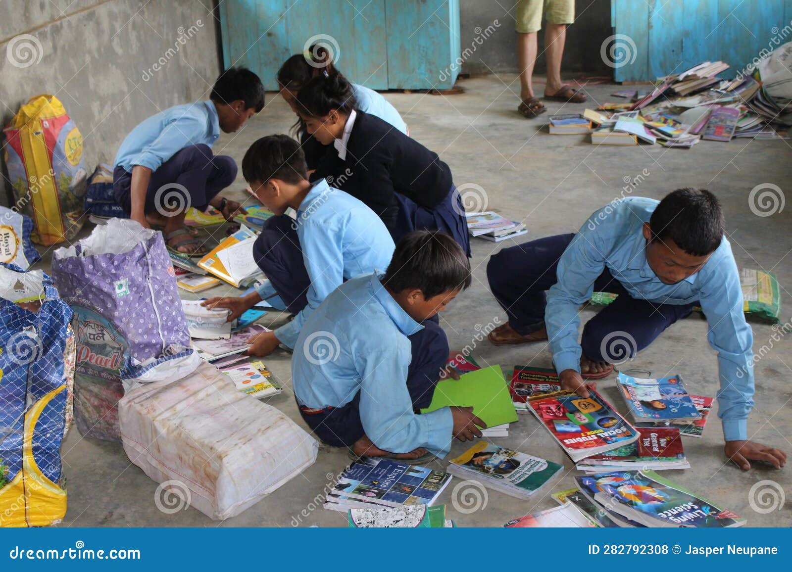 School Children of Nepal, Nepali School Students Editorial Stock Photo ...