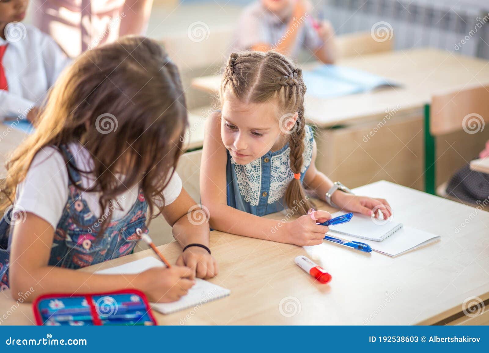 School Children are Participating Actively in Class. Education ...