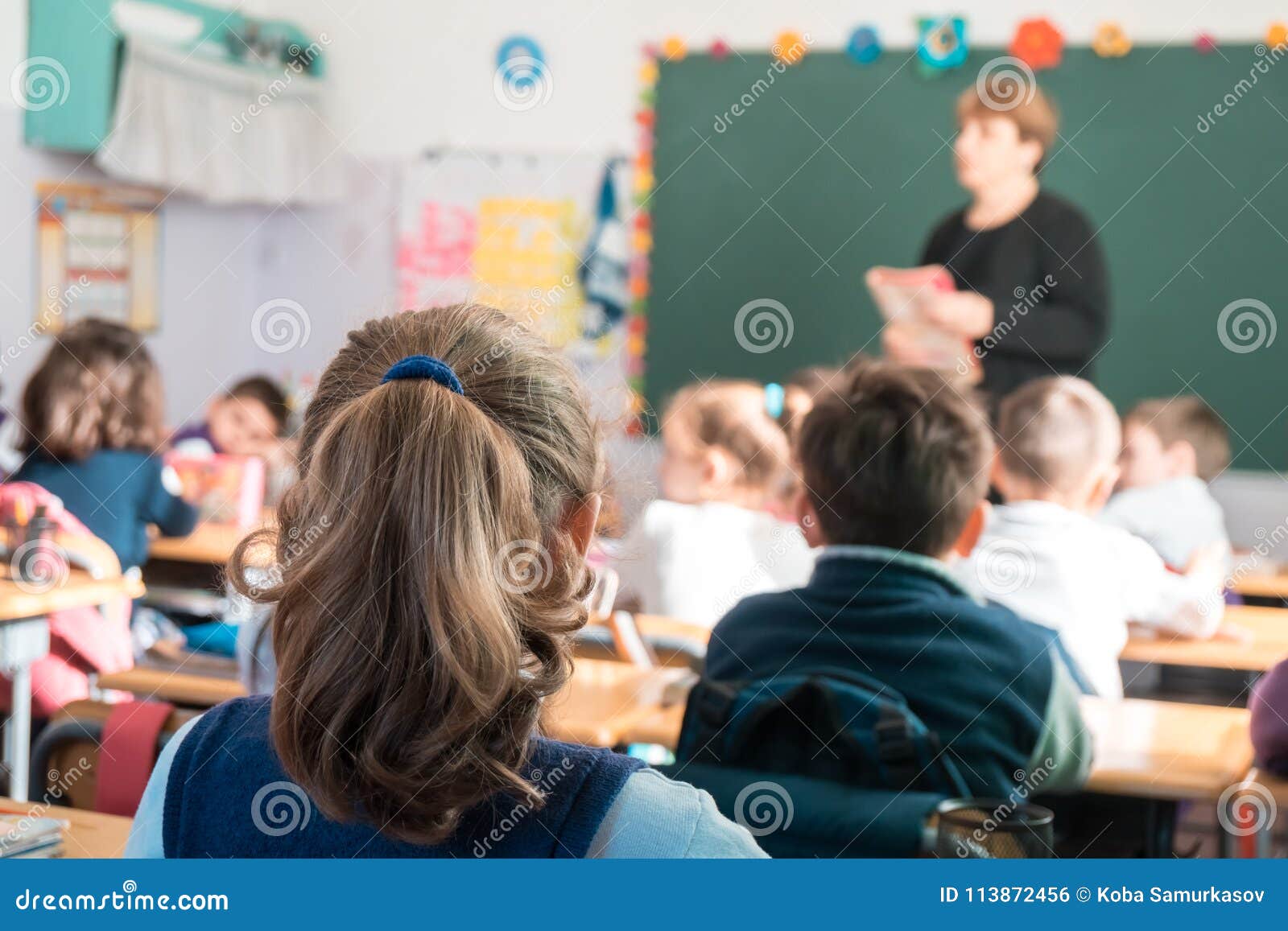 School Children are Participating Actively in Class Editorial Photo ...