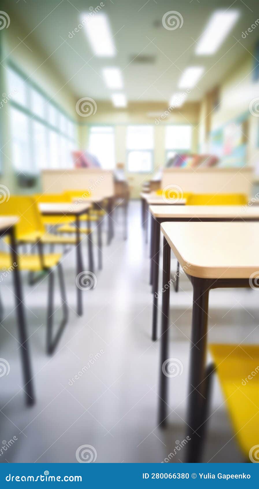 School Class Background. Illustration AI Generative Stock Illustration ...