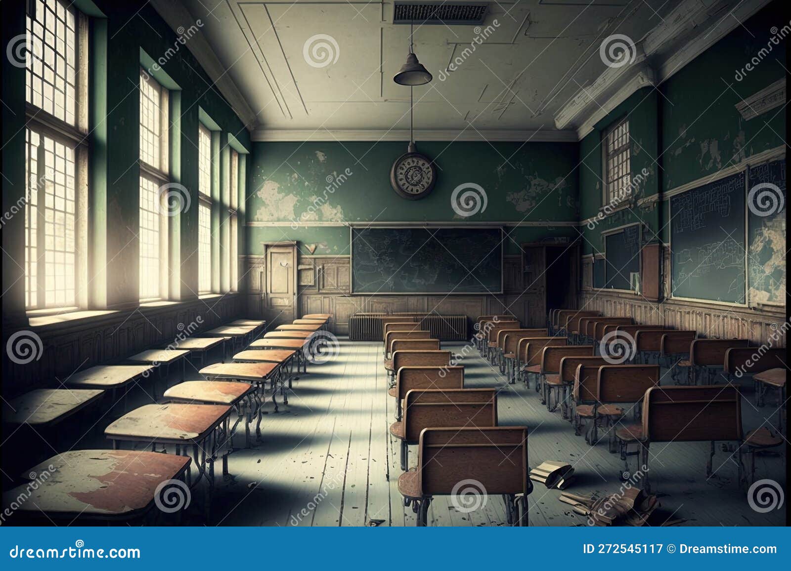 School class empty stock illustration. Illustration of high - 272545117