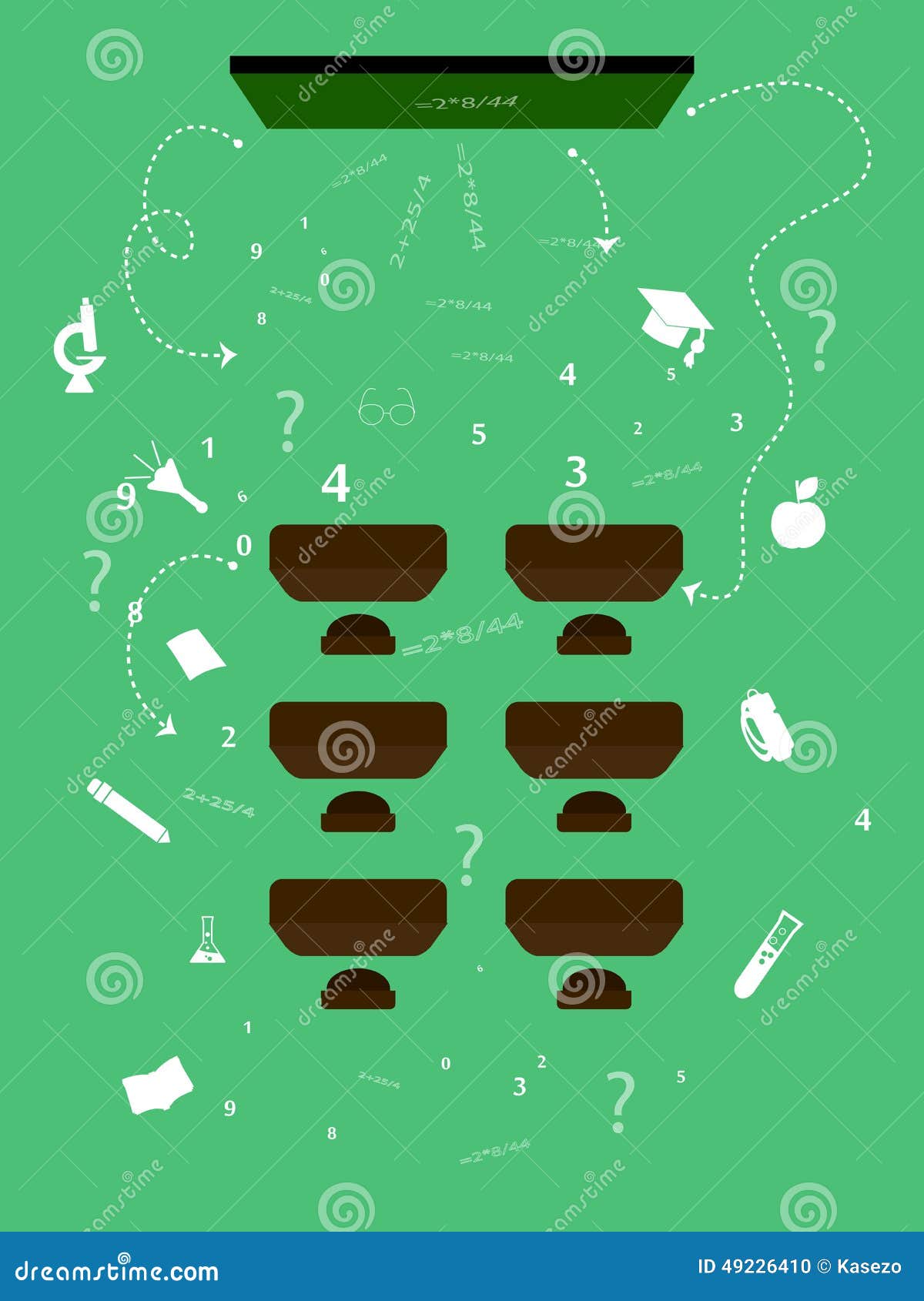 School class infographic stock vector. Illustration of laboratory ...