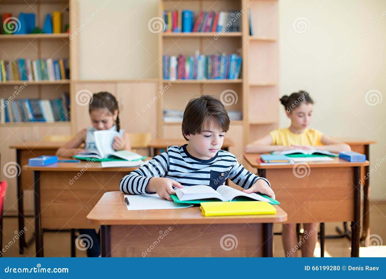 At school stock photo. Image of european, learning, childhood - 66199280